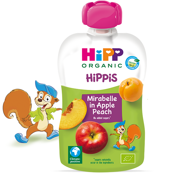 Breskva, banana i jabuka sa keksom 100gr | HiPP Bio